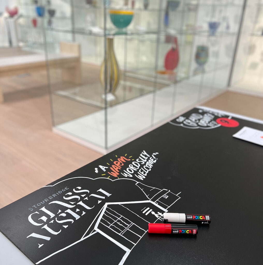 Stourbridge Glass Museum - Boo Yeah Live Illustration Services